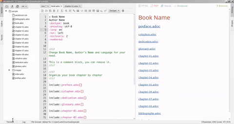 AsciidocFX：Github上开源的一款强大AsciiDoc编辑器和多功能文档工具 - Py学习