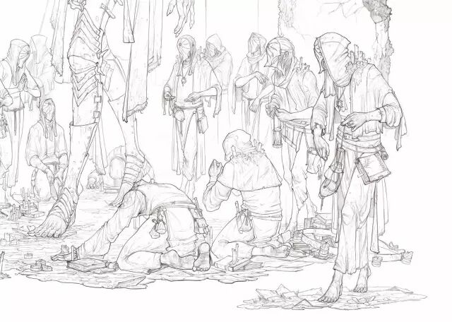 96年的大撕丨概念艺术家TIMOFEY STEPANOV新作.线稿欣赏-腾讯游戏学堂