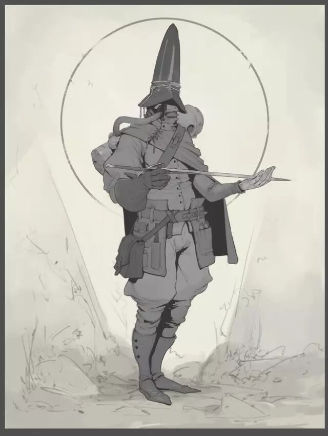 96年的大撕丨概念艺术家TIMOFEY STEPANOV新作.线稿欣赏-腾讯游戏学堂