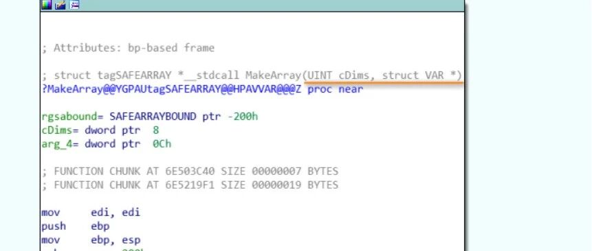 Internet Explorer漏洞分析(三)[上]——VBScript Scripting Engine初探