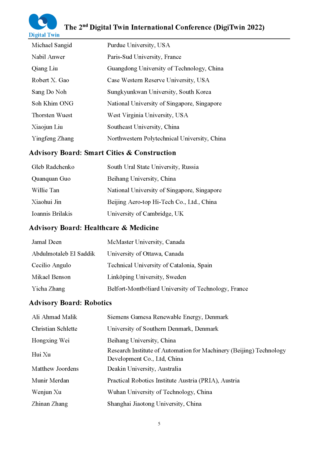今天下午3点：DigiTwin 2022 第二届数字孪生国际会议隆重召开！ - Py学习