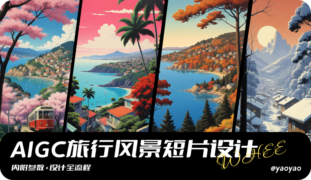 AIGC旅行风景短片设计全流程 - Py学习