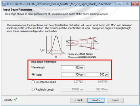 VirtualLab Fusion：设计和优化生成2D光标的光束分束器元件_光学仿真-技术邻