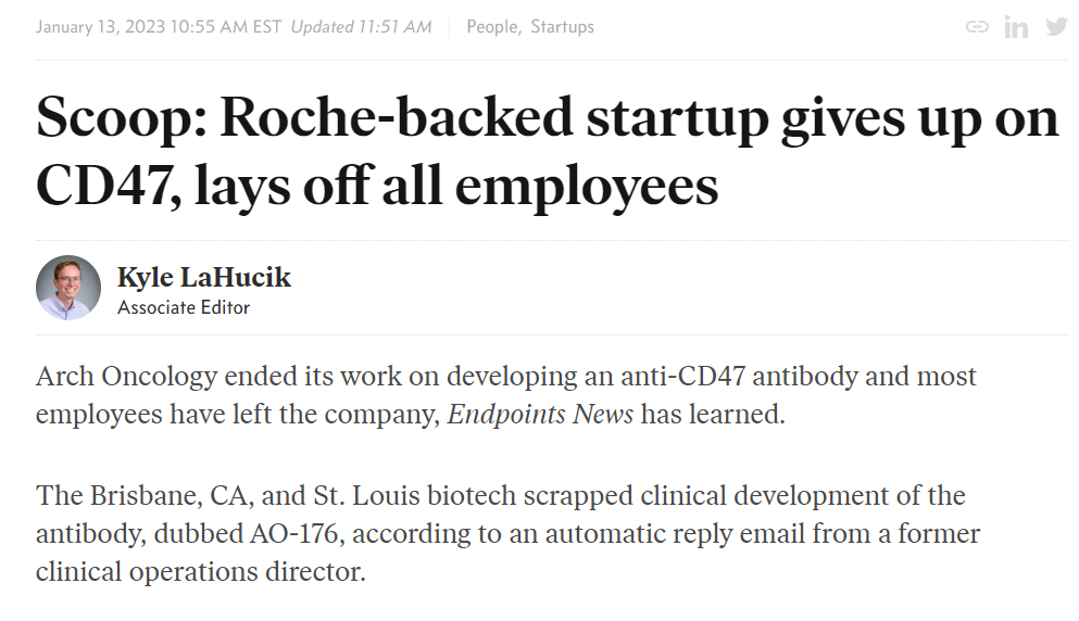 屡败屡战，CD47靶点是否还有未来？ - 脉脉