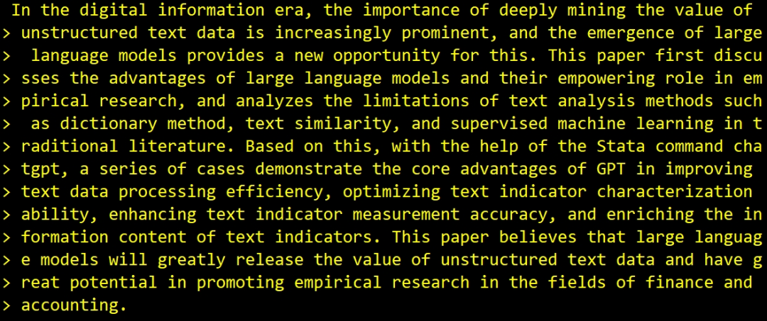 Chatgpt|GPT在文本分析中的应用：一个基于Stata的集成命令用法介绍 - Py学习