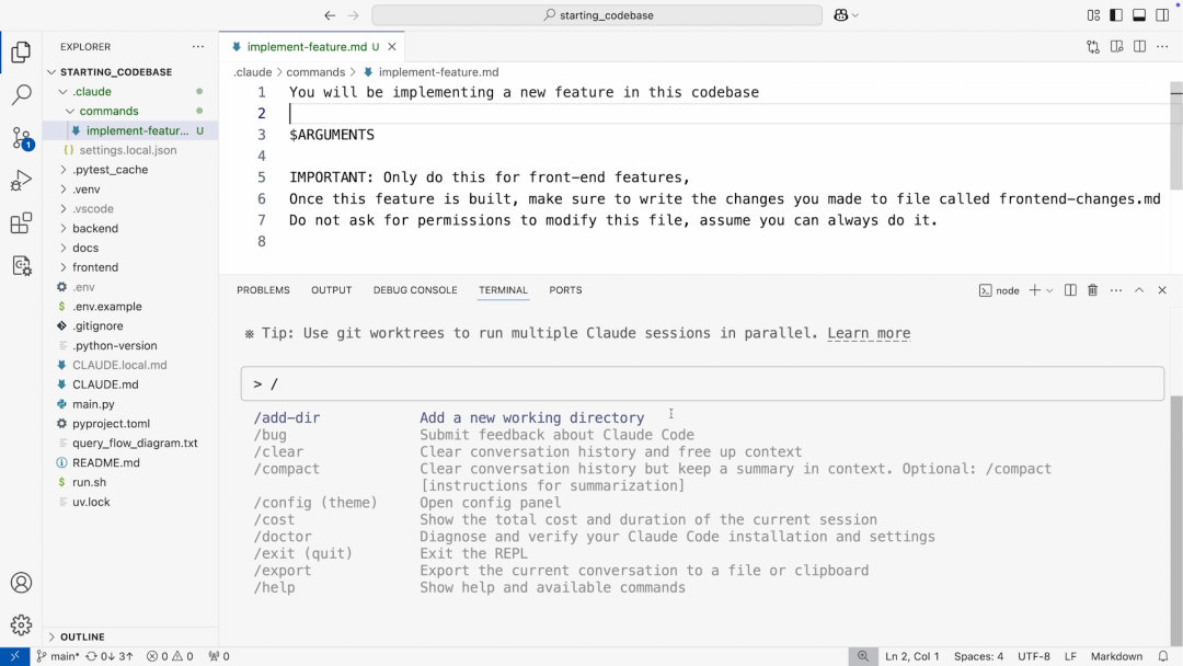 吴恩达 Claude Code 笔记 06：CC + Git Worktree = 王炸 - Py学习