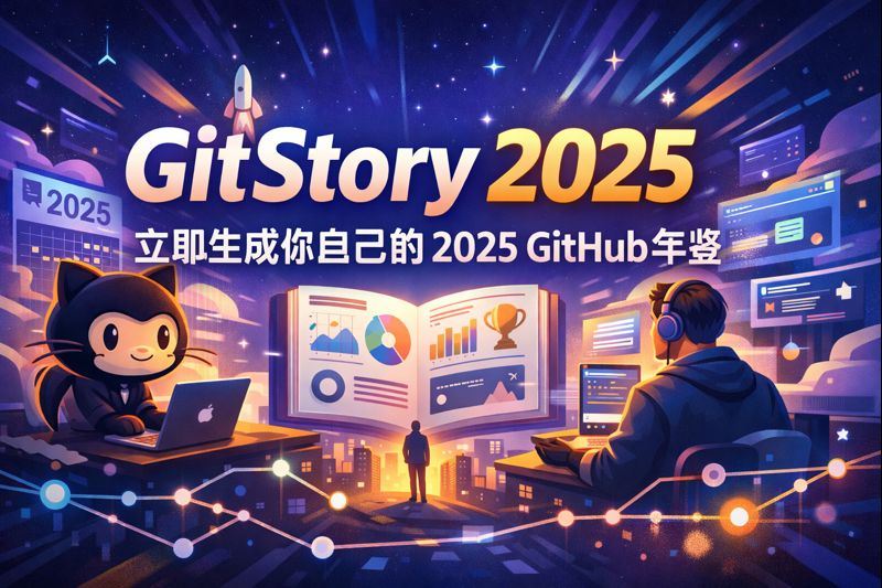 立即生成你的 2025 GitHub 年鉴 - Py学习