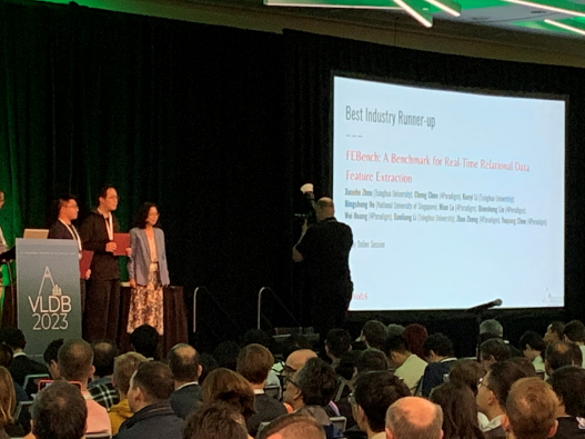 VLDB 2023奖项公布，清华、第四范式、NUS联合论文获最佳工业界论文奖 - 脉脉