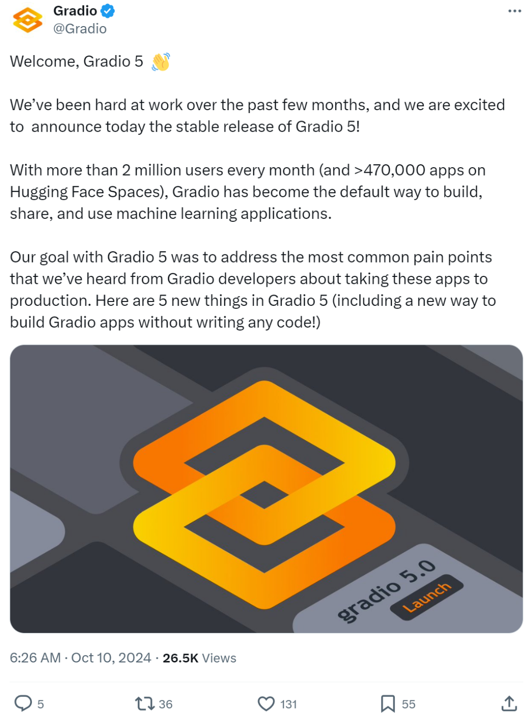 开源软件Gradio上新5大功能，几行Python代码，构建Web应用程序 - Py学习