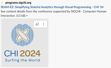 恭喜Conviva 中国团队成员Zhengyan & Jiang参与创作的论文成功入选ACM SIGCHI 2024会议！ - 脉脉