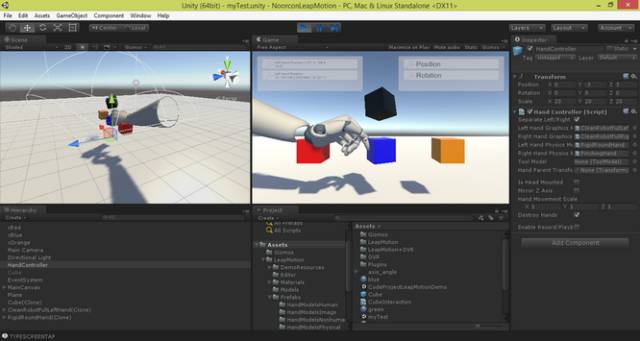 技术分享｜开发实例：Unity 集成Leap Motion-腾讯游戏学堂