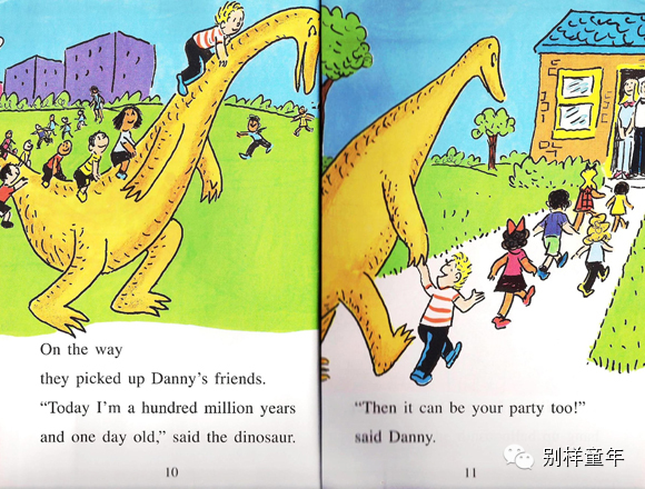 原版绘本Happy birthday, Danny and the dinosaur 分享、友谊 - 爱贝亲子网