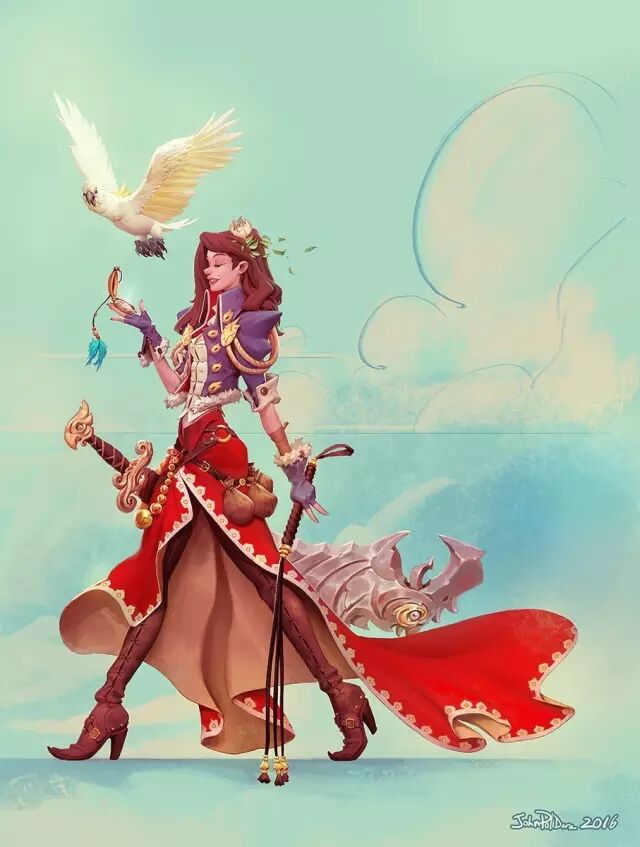 色彩把握真棒《美国概念设计师John Polidora作品欣赏》-腾讯游戏学堂