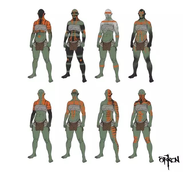 SIXMOREVODKA工作室《Orken》原画欣赏-腾讯游戏学堂