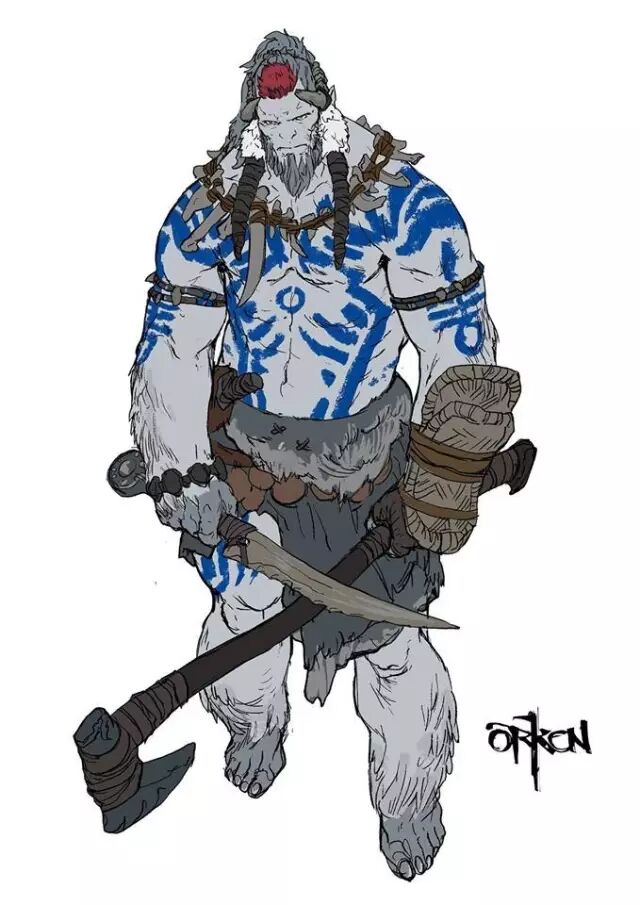 SIXMOREVODKA工作室《Orken》原画欣赏-腾讯游戏学堂