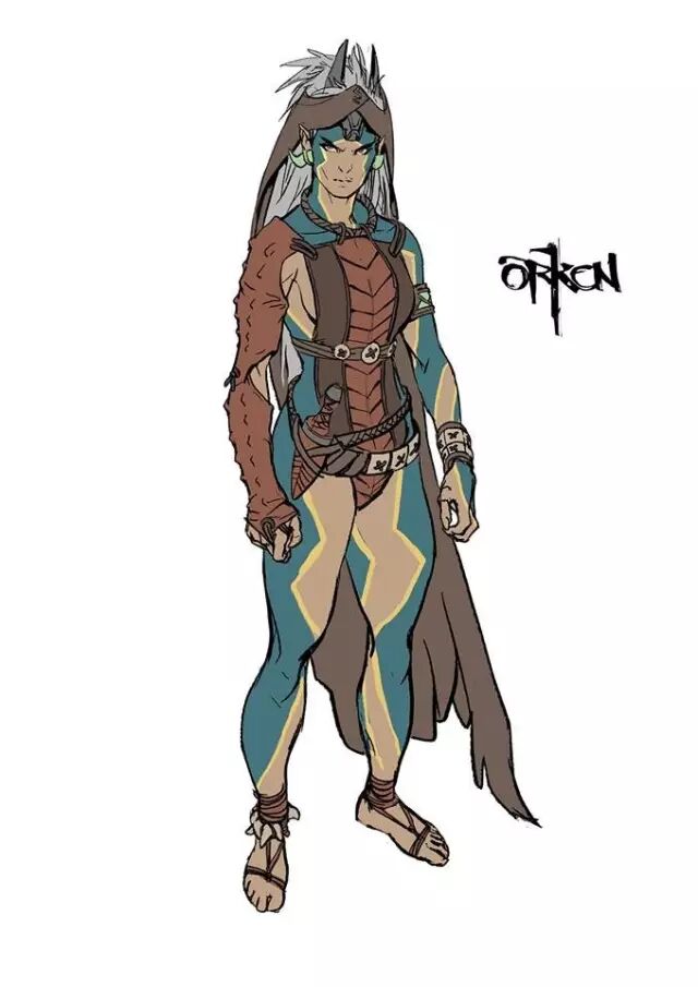 SIXMOREVODKA工作室《Orken》原画欣赏-腾讯游戏学堂