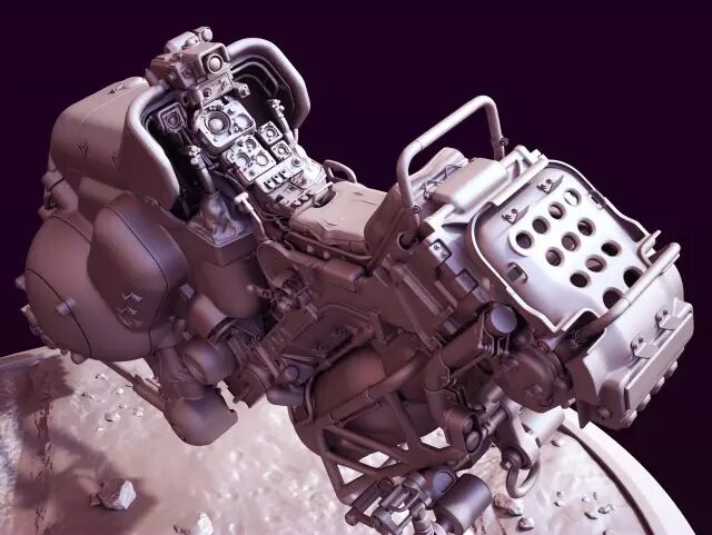 再也无法欣赏到科幻概念设计师 Paul Pepera的新作品了-腾讯游戏学堂