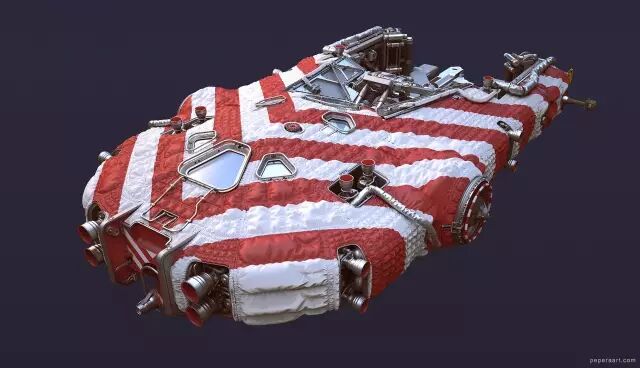 再也无法欣赏到科幻概念设计师 Paul Pepera的新作品了-腾讯游戏学堂