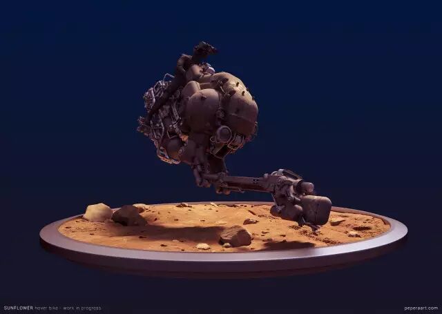 再也无法欣赏到科幻概念设计师 Paul Pepera的新作品了-腾讯游戏学堂