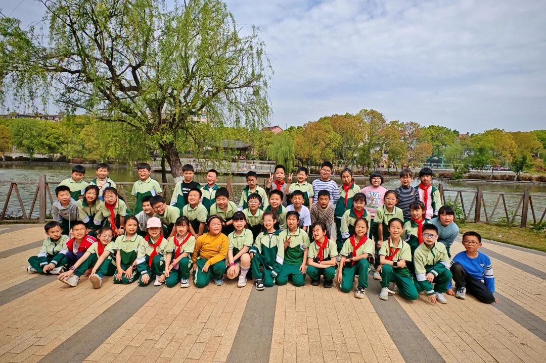 踏春行 探自然 悦成长——春季研学项目化实践活动 - 嵊州市鹿山小学教育集团