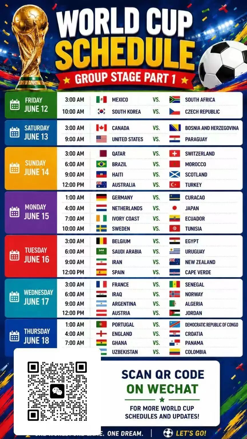 Refer China: World Cup 2026 China Time ： Watch with Eagle TV Box