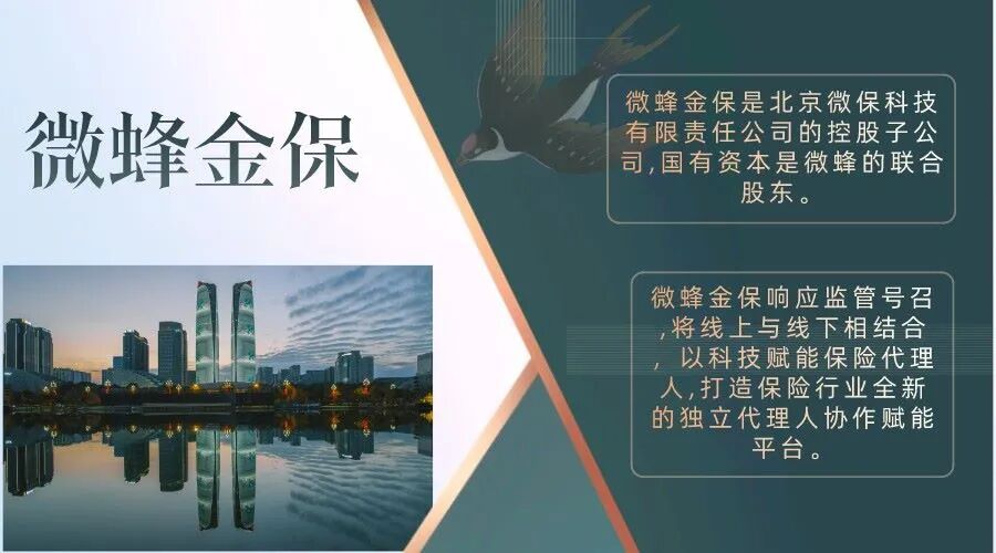 微蜂金保 | 以科技赋能保险代理人 - 脉脉