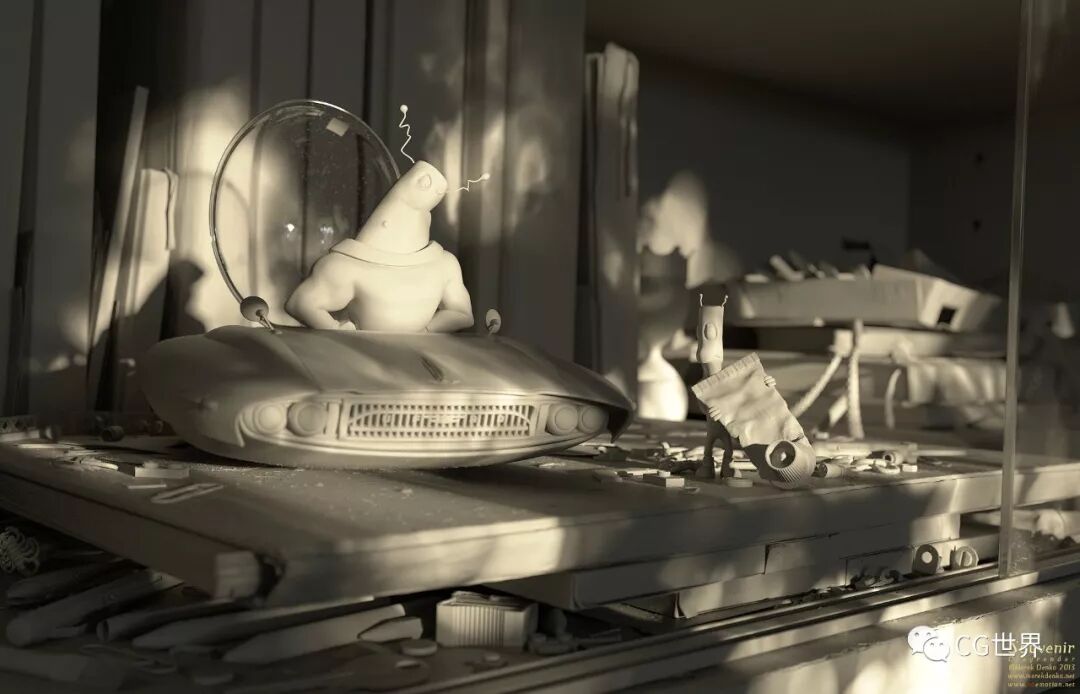 渲染图集 斯洛伐克画师 Marek Denko 3D渲染作品欣赏-腾讯游戏学堂