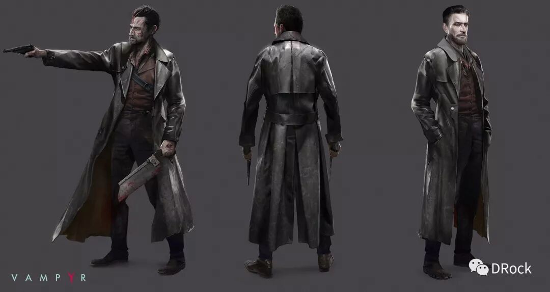 《Vampyr》全美术资源分享-腾讯游戏学堂