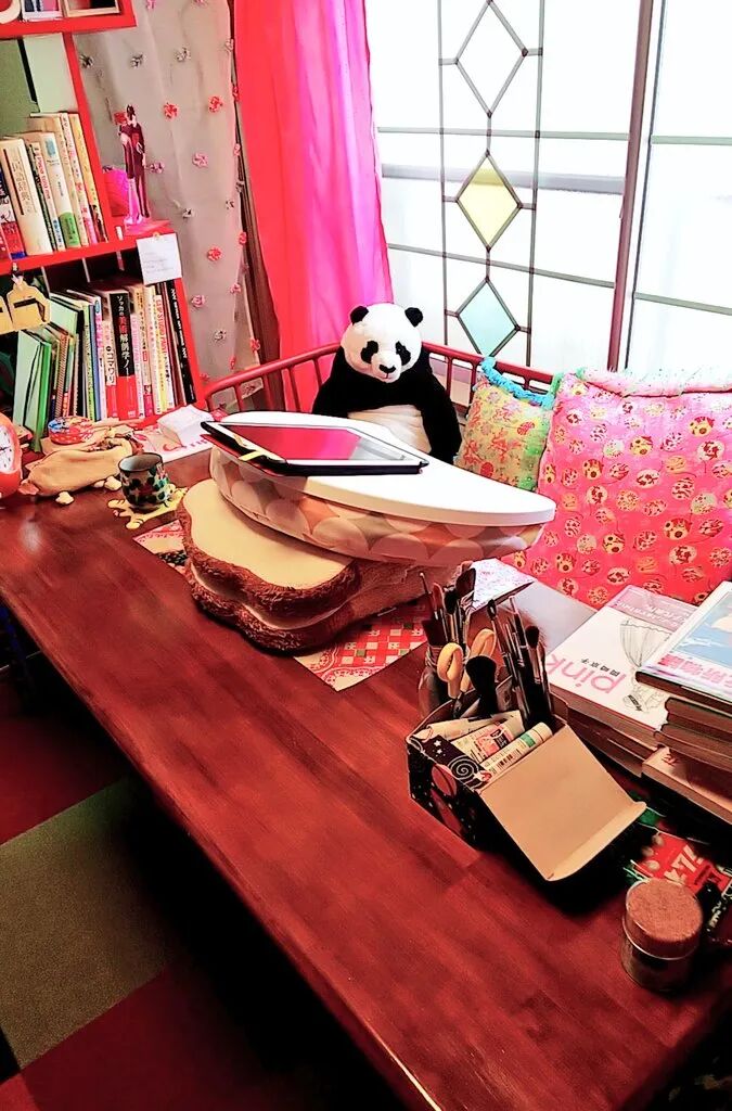 日本妹子痴迷中华风，在家里塞满东北大花布！ -6park.com