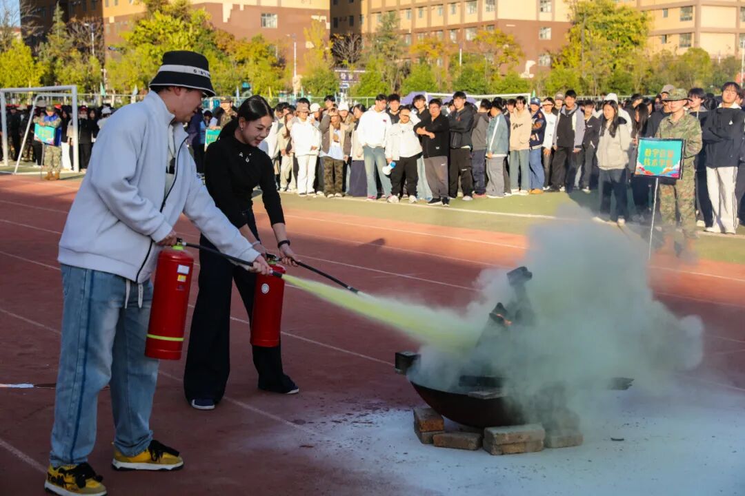 筑牢校园“防火墙”！云南商务职业学院开展消防应急疏散演练|云商快讯|云南商务职业学院