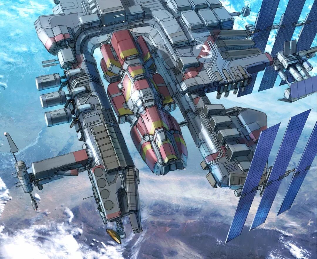 生活物品变成宇宙飞船 插画师Eric Geusz科幻概念作品欣赏-腾讯游戏学堂