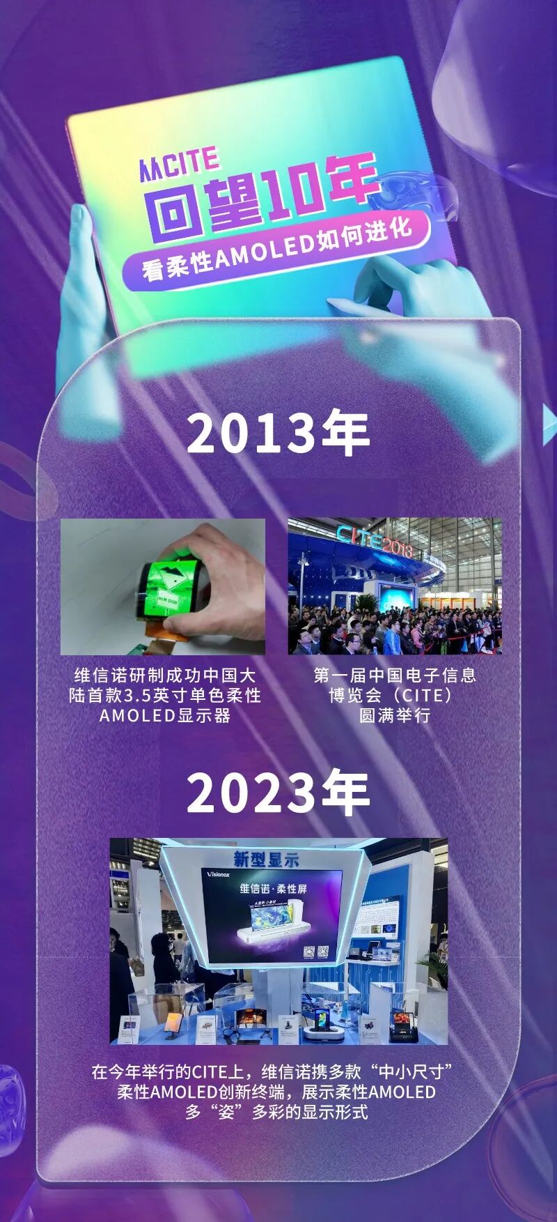 维信诺携多款柔性AMOLED创新终端亮相CITE2023-电子工程专辑