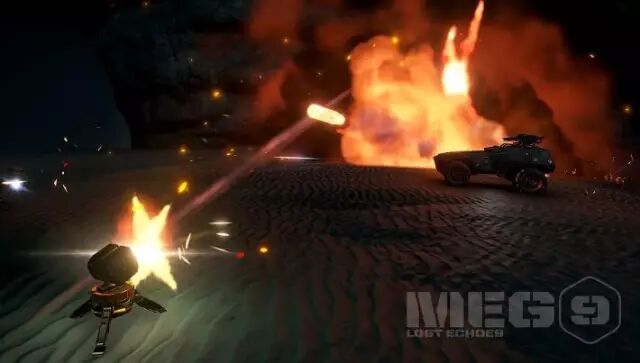 赛博朋克之父 WILLIAM GIBSON 推出战车射击游戏《MEG 9》-腾讯游戏学堂