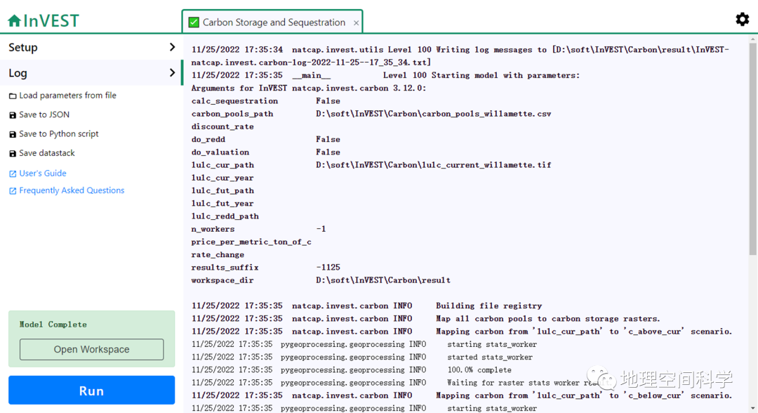 科学网—InVEST模型| 软件安装与固碳模块的使用 - 肖辉的博文