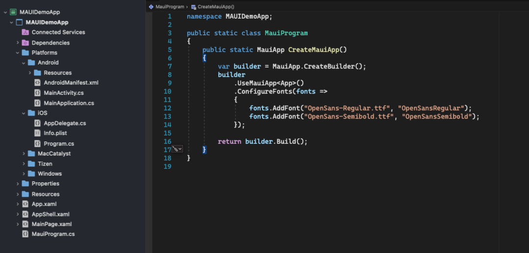 Make an iOS / Android MAUI control for AutoNavi map (below) - 个人文章 ...