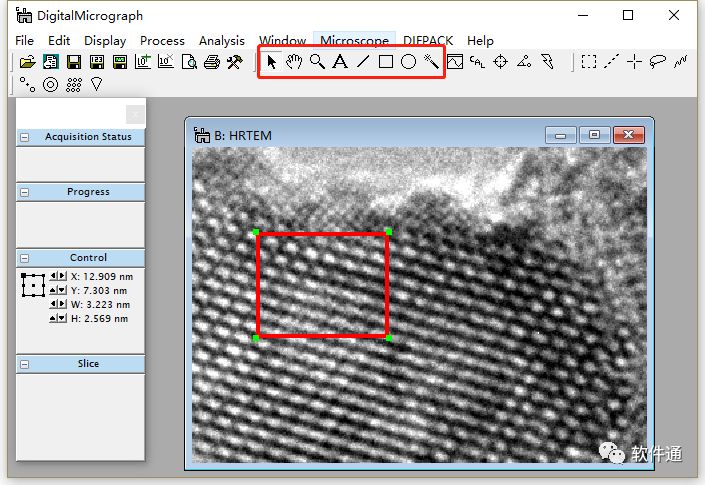 Digital Micrograph实例教程：基础编辑功能、测量晶面间距和位错分析（附资源） - Py学习