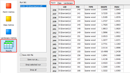 科学网—基于Fragstats的土地利用景观格局分析及案例 - 肖辉的博文