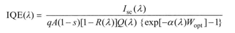 美能光伏科普 | 量子效率——EQE/IQE-量子效率测试仪_拉力试验机_horiba拉曼光谱仪_iv测试仪-美能光伏