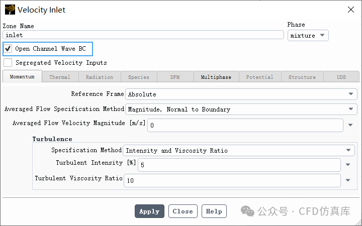 Fluent VOF波浪造波问题_fluent-技术邻