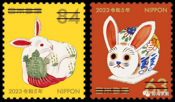 新年，看这些国家（地区）的兔年邮票_五月的海_新浪博客