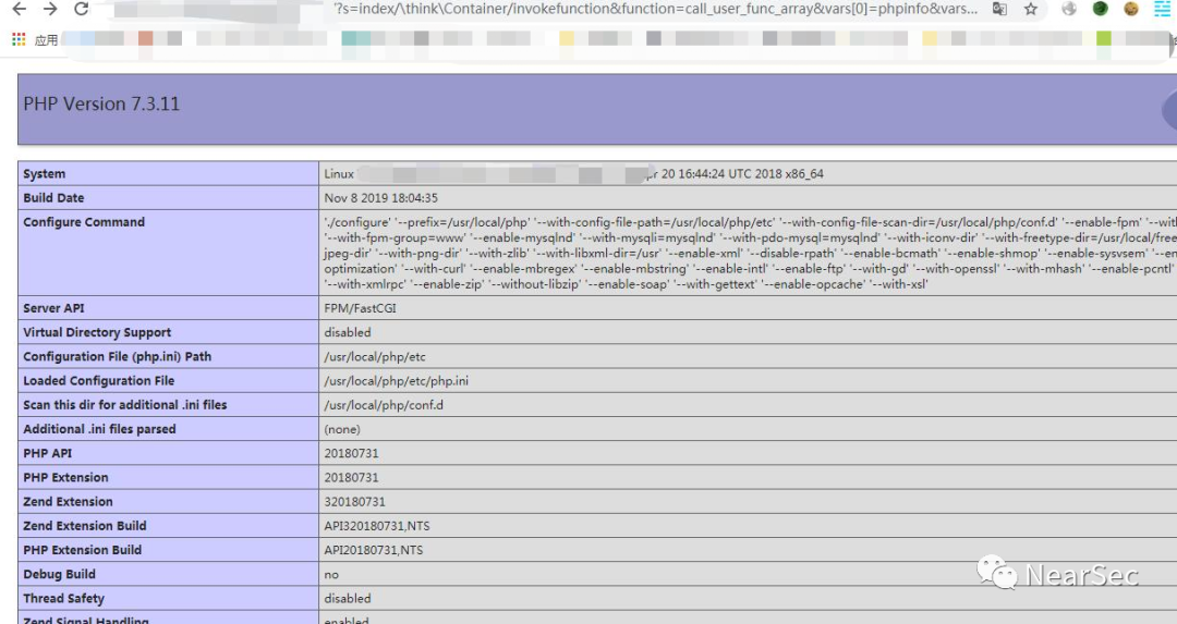 thinkphp漏洞复现 - Hel10 - 博客园