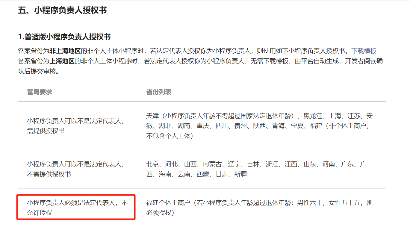 小程序备案，“填写小程序信息”这步，小程序管理员（小程序负责人）是填，管理员账号的信息吗？ | 微信开放社区