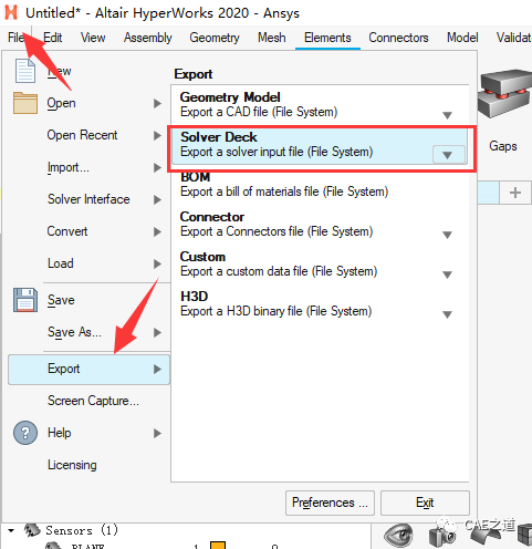 HyperMesh与ANSYS联合仿真（一）_hypermesh ANSYS-技术邻