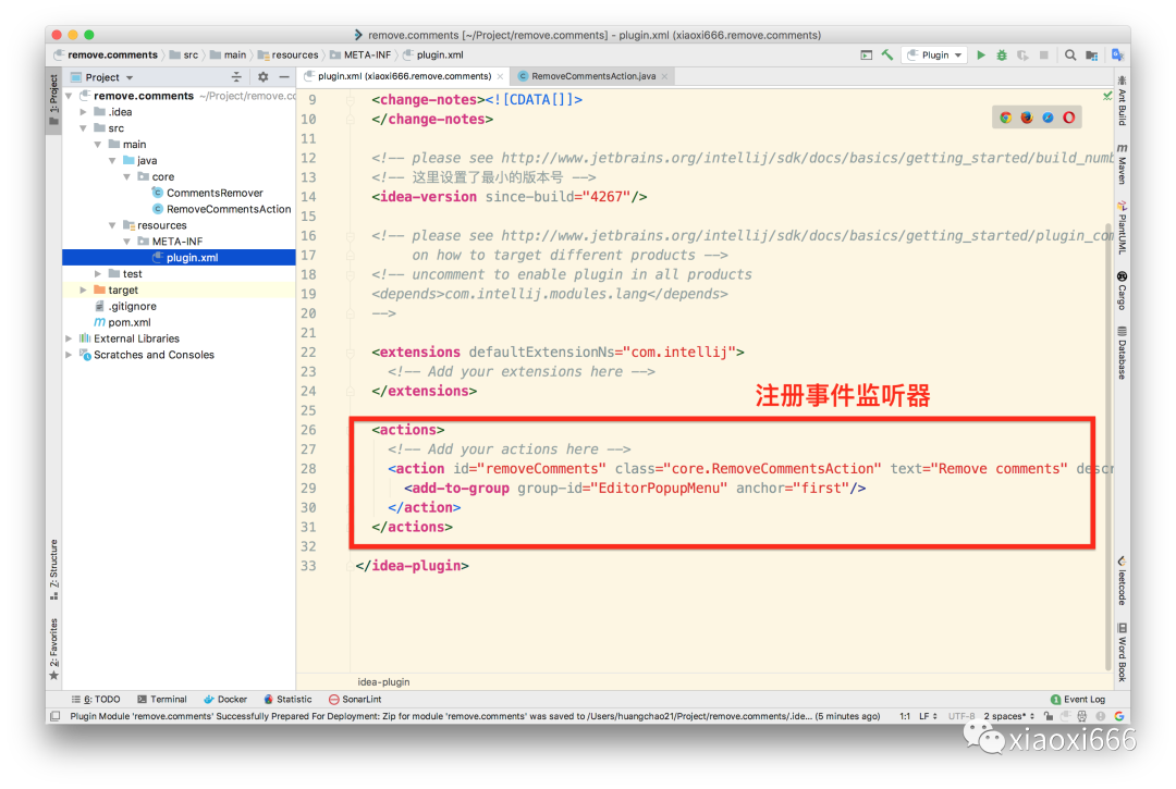 IDEA插件：快速删除Java代码中的注释 - xiaoxi666 - 博客园