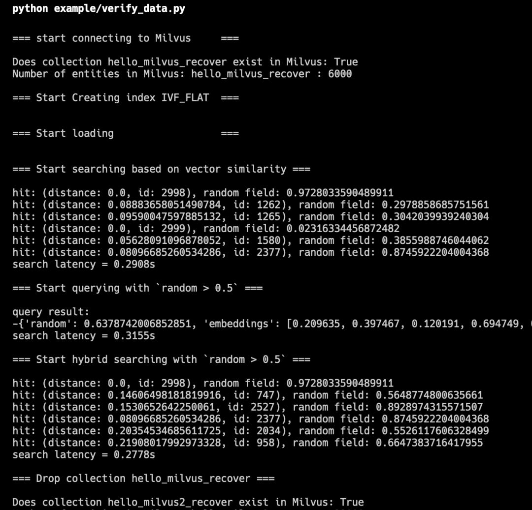 还在担心数据丢失？Milvus-backup 带你“一键复原” - 脉脉