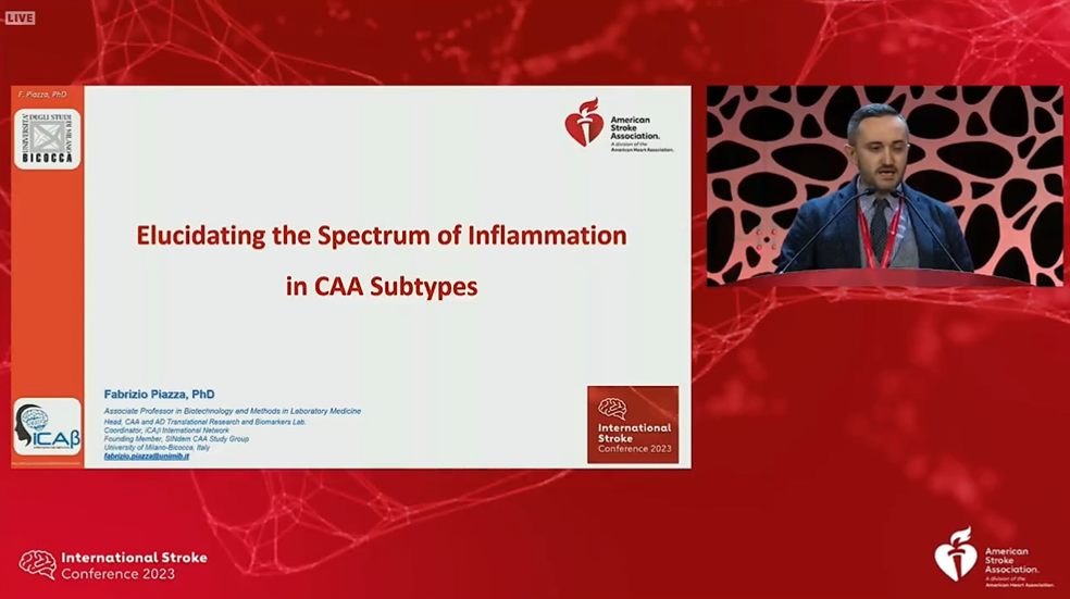 ISC2023 | 脑淀粉样血管病（cerebral amyloid angiopathy, CAA）专题 - 脑医汇 - 神外资讯 - 神介资讯