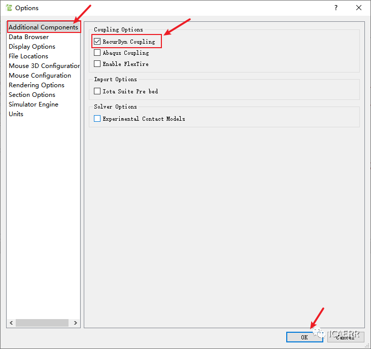 EDEM 2021.2 与 RecurDyn 2023 耦合教程_EDEM RECURDYN-技术邻
