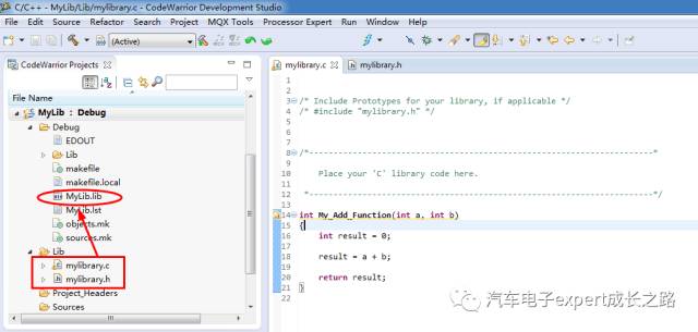 【转载】CodeWarrior IDE使用Tips-如何编译生成和调用静态库 - 黄南山 - 博客园