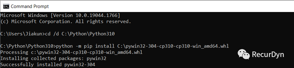 基于Python的RecurDyn二次开发_RecurDyn二次开发 PYTHON-技术邻